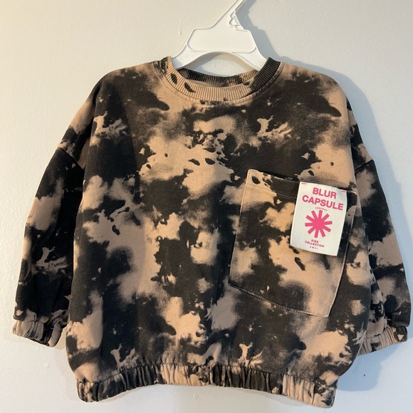 Zara | Shirts & Tops | Zara 824 Months Blur Capsule Sweatshirt | Poshmark